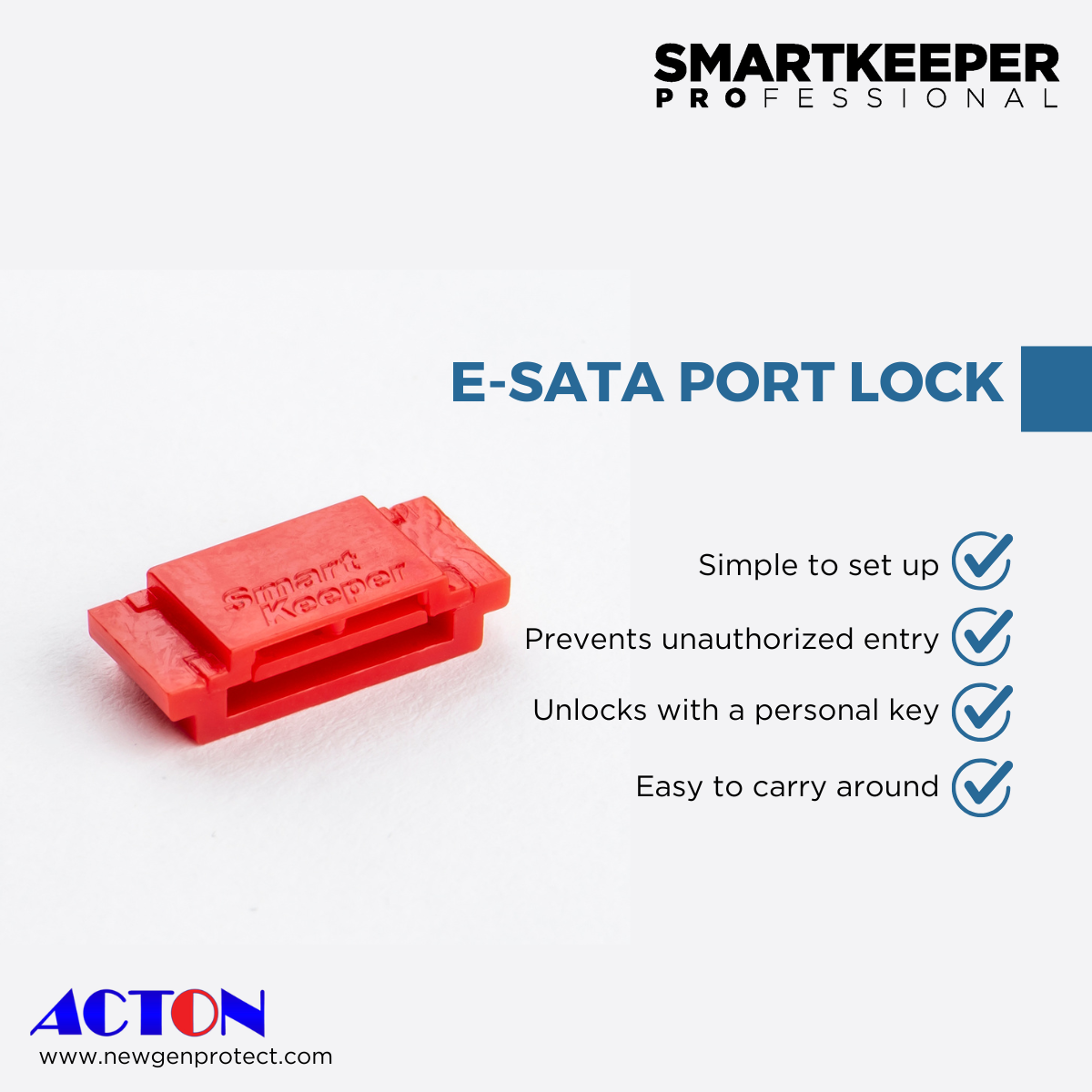 SmartKeeper E-SATA Port Lock | Top in Singapore!